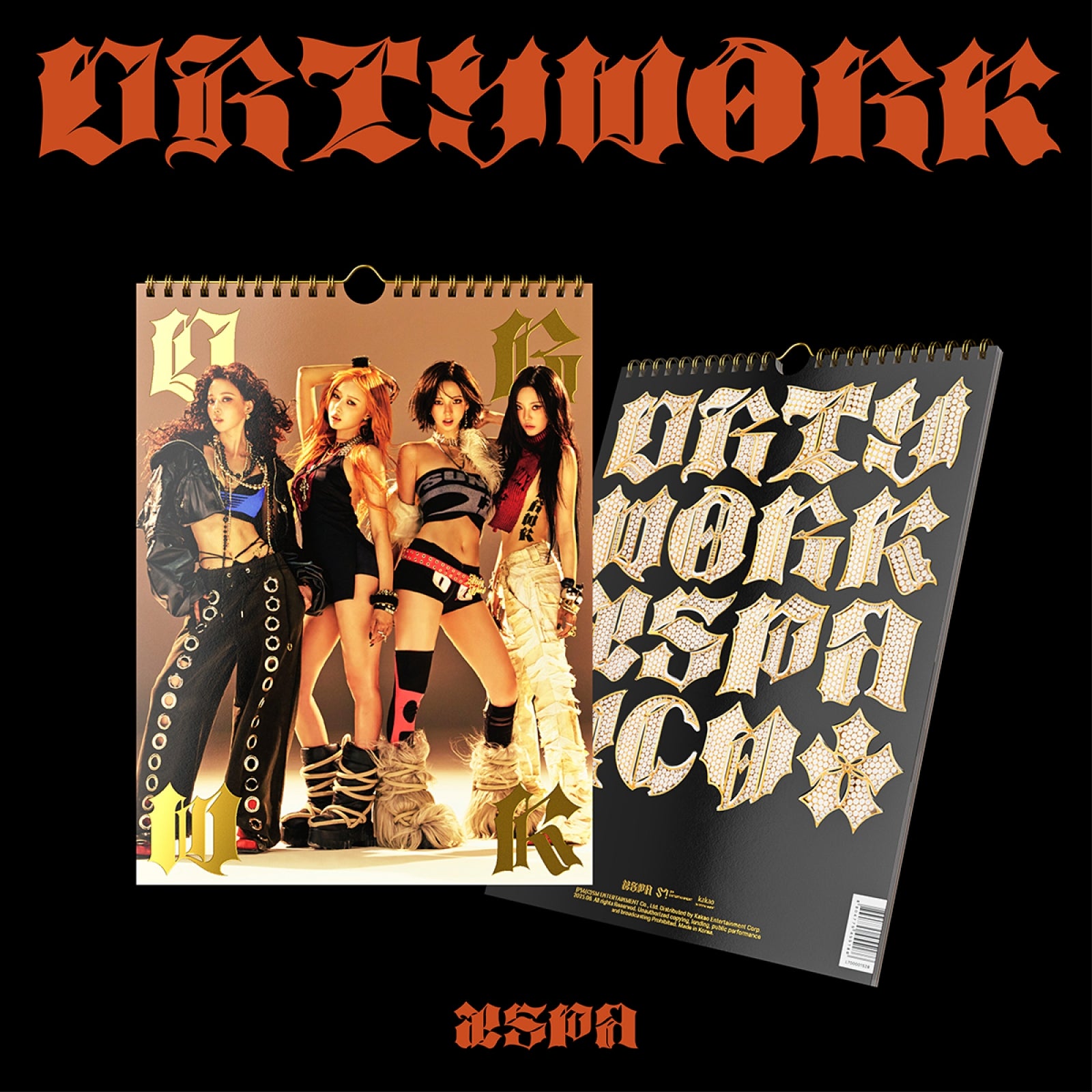 aespa - Dirty Work - Single Album (Dirty Worker Ver.) – K Idol