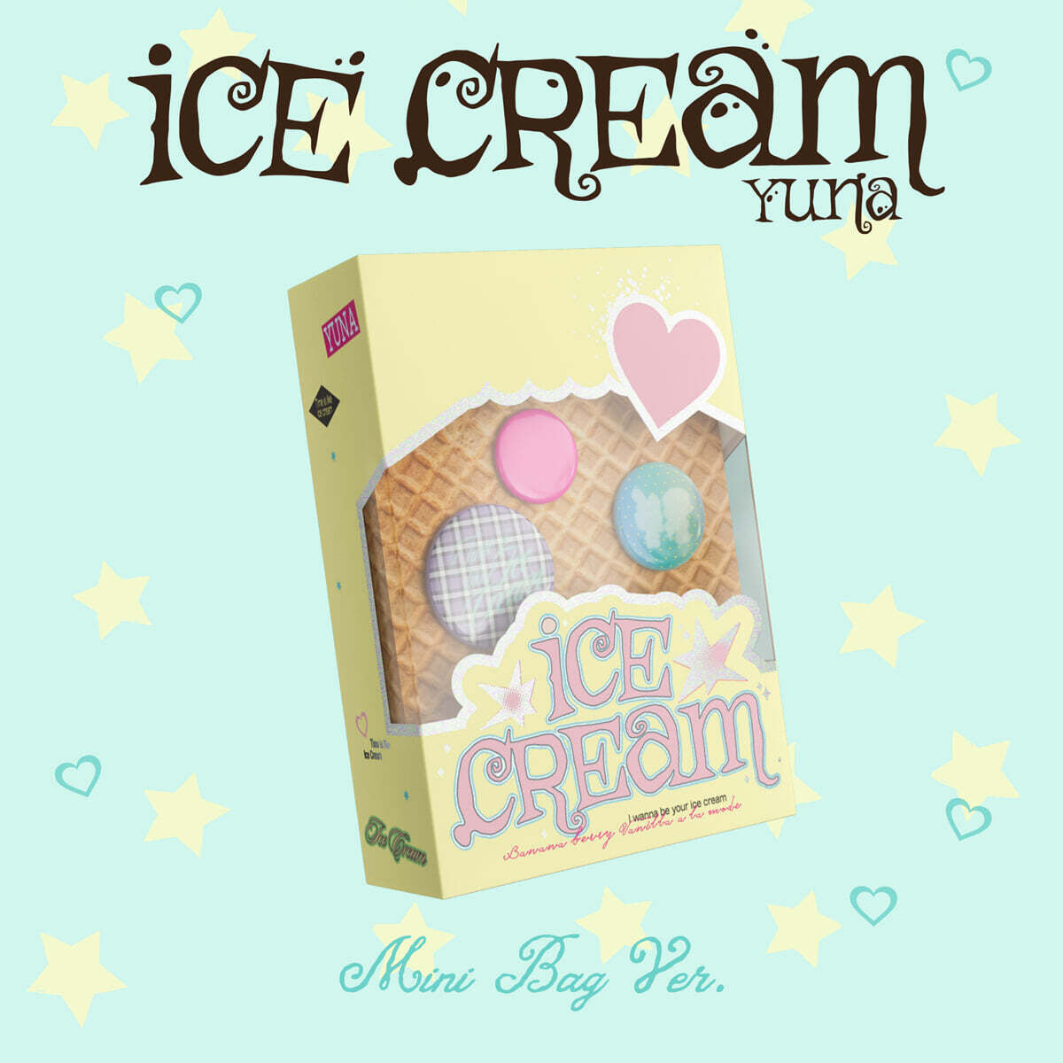 YUNA (ITZY) - Ice Cream - Album (Mini Bag / MD Ver.) – K Idol